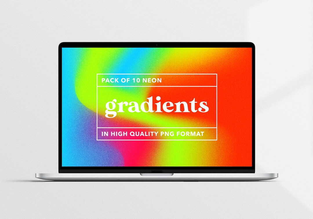Neon Gradients, Neon Backgrounds, Neon Holographic Gradients, Vibrant ...