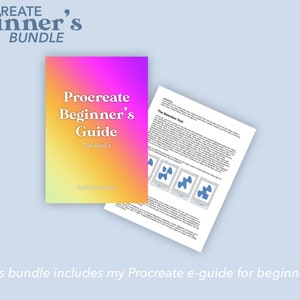 Procreate Beginner's Bundle, Beginner Bundle for Digital Art, iPad Pro ...