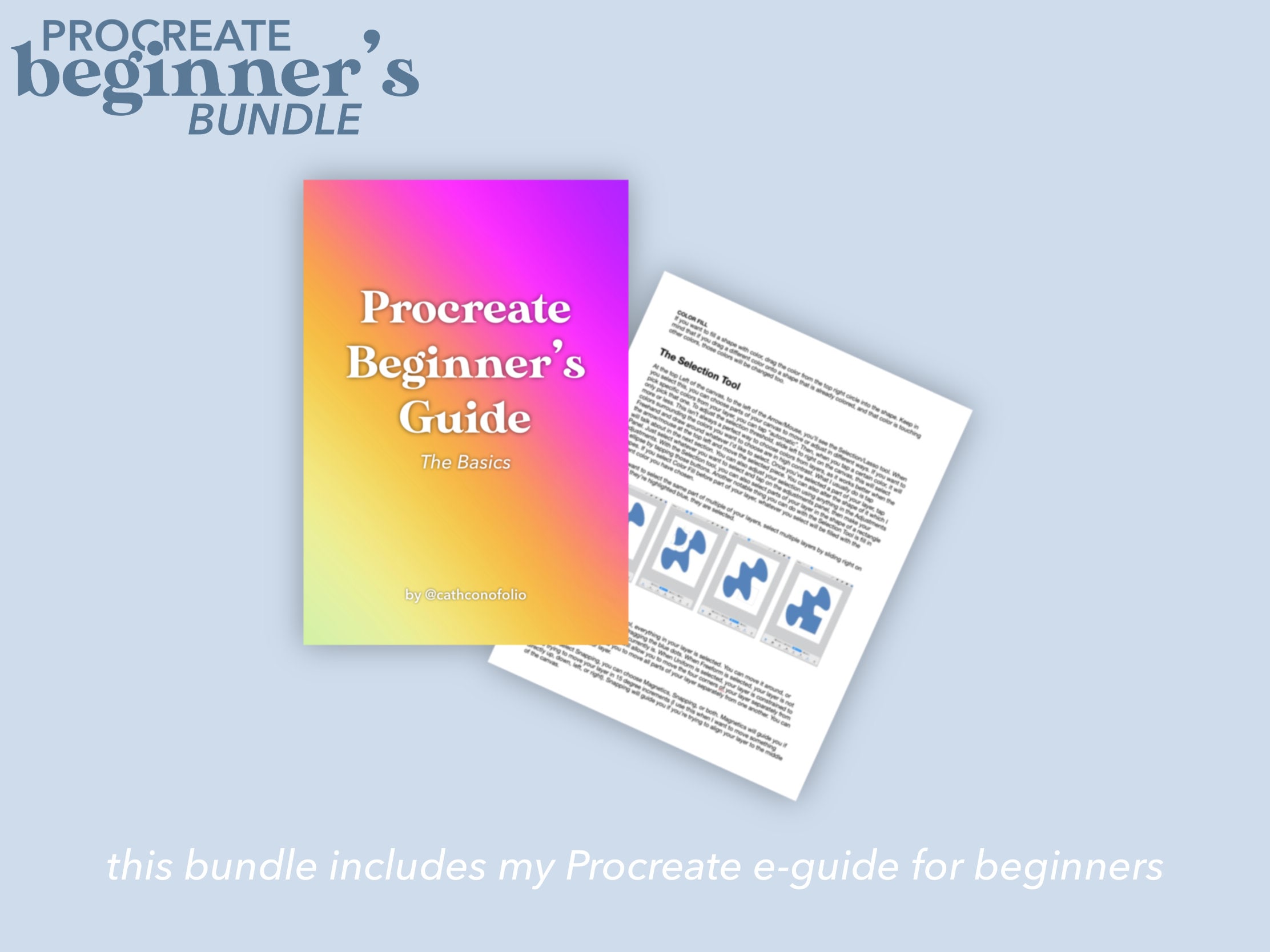 Procreate Beginner's Bundle Beginner Bundle for Digital - Etsy