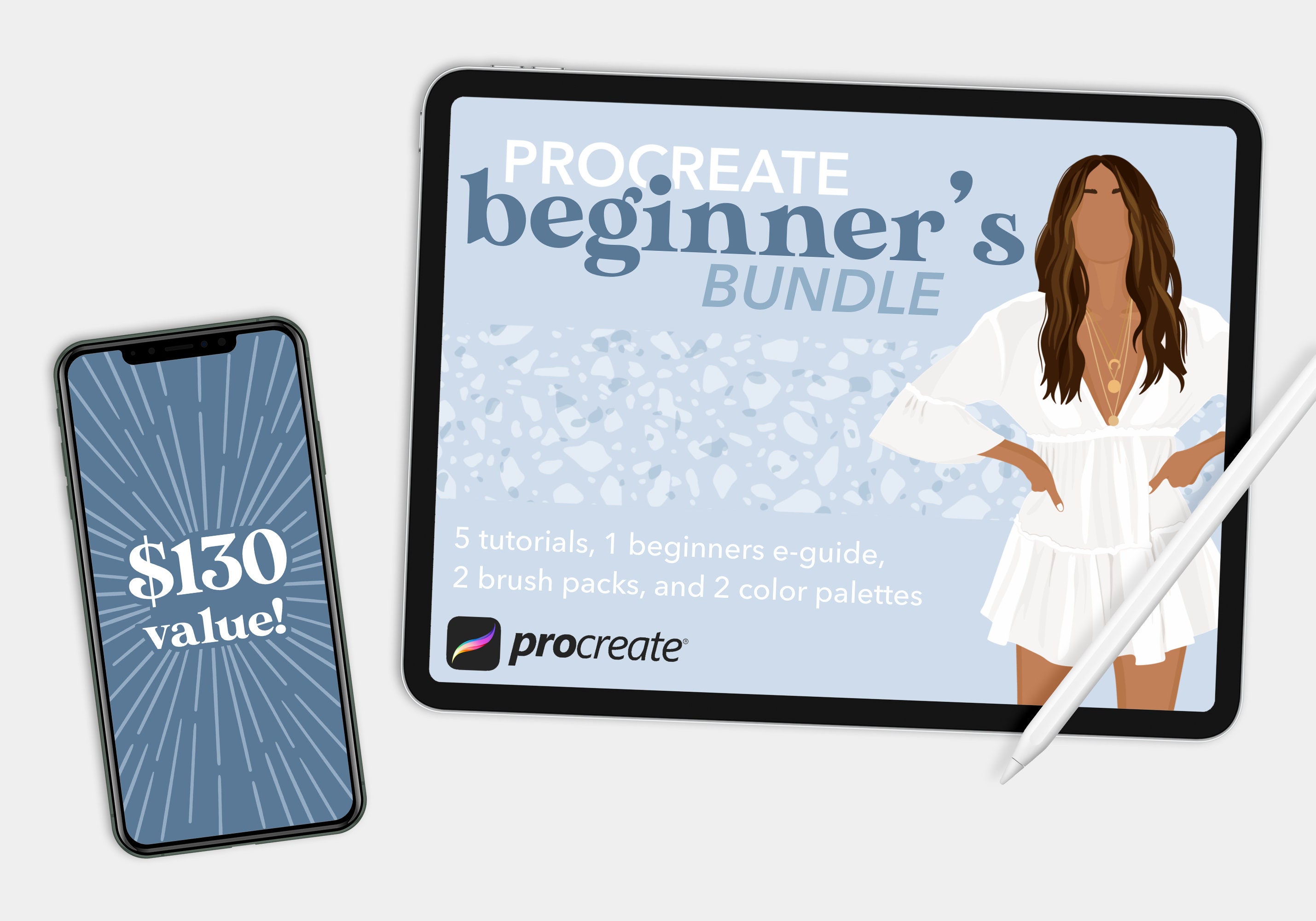 Procreate Beginner's Bundle Beginner Bundle for Digital - Etsy