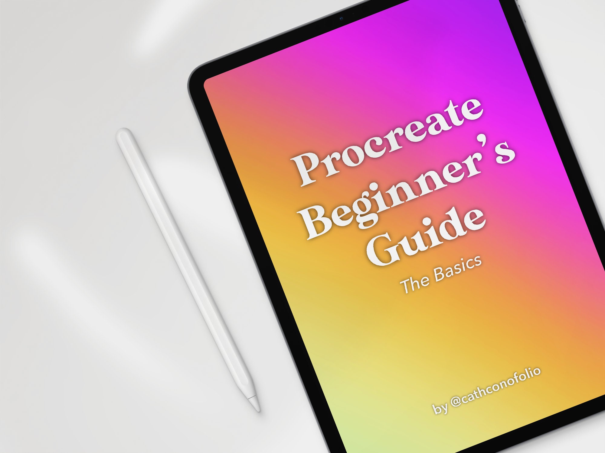 Procreate Beginners Guide E-book, Learn Procreate, Procreate Tips and Tricks, Procreate Beginner ...