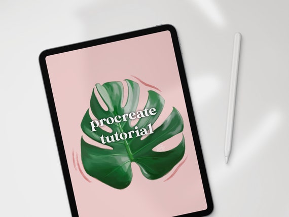Procreate Digital Art Illustration Watercolor Tutorial How to | Etsy