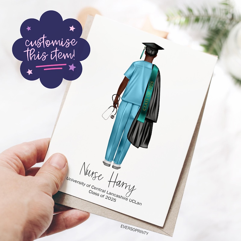 Nurse Graduation Card - Etsy