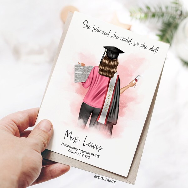 Teacher Graduate - Etsy