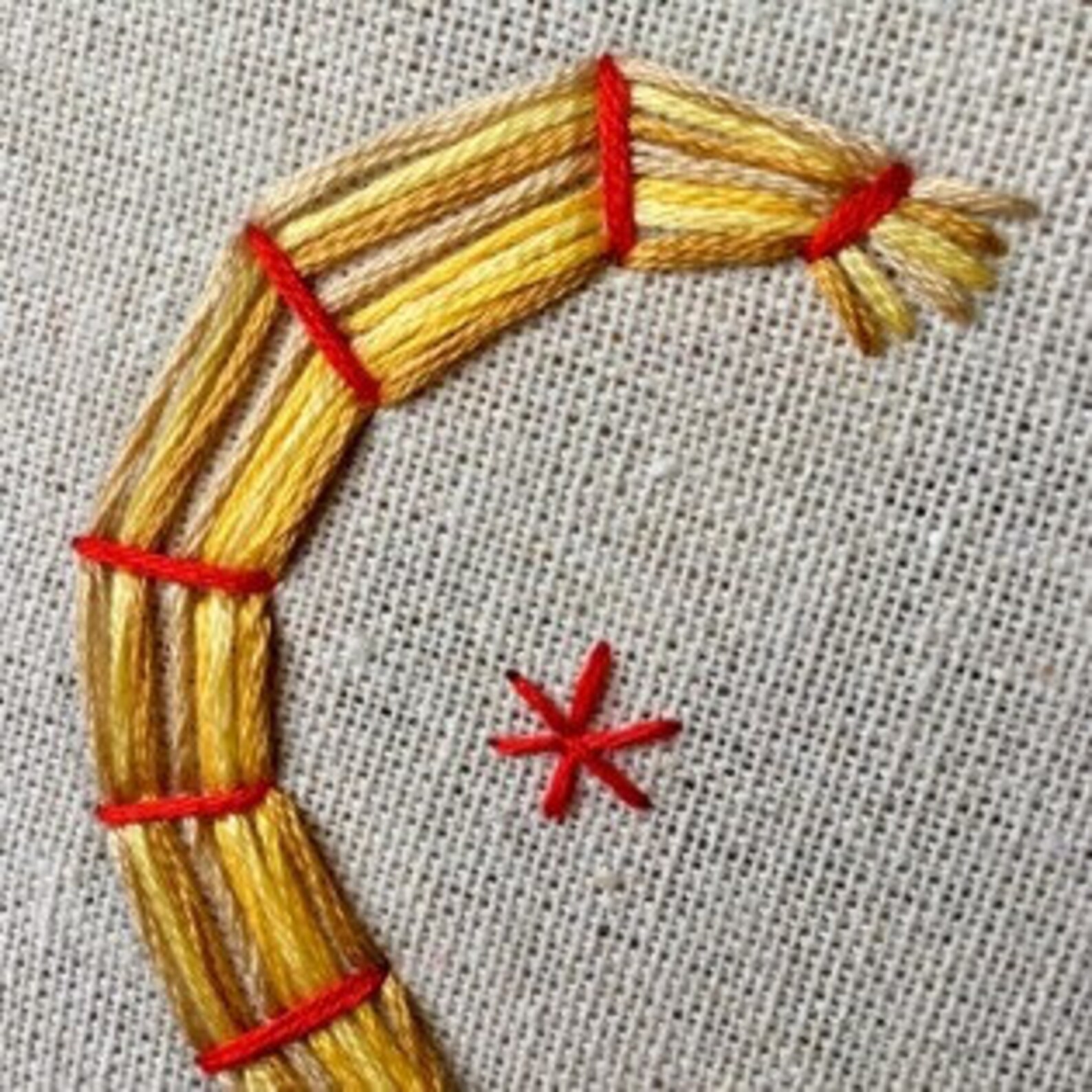 Julbock Embroidery Pattern | Etsy