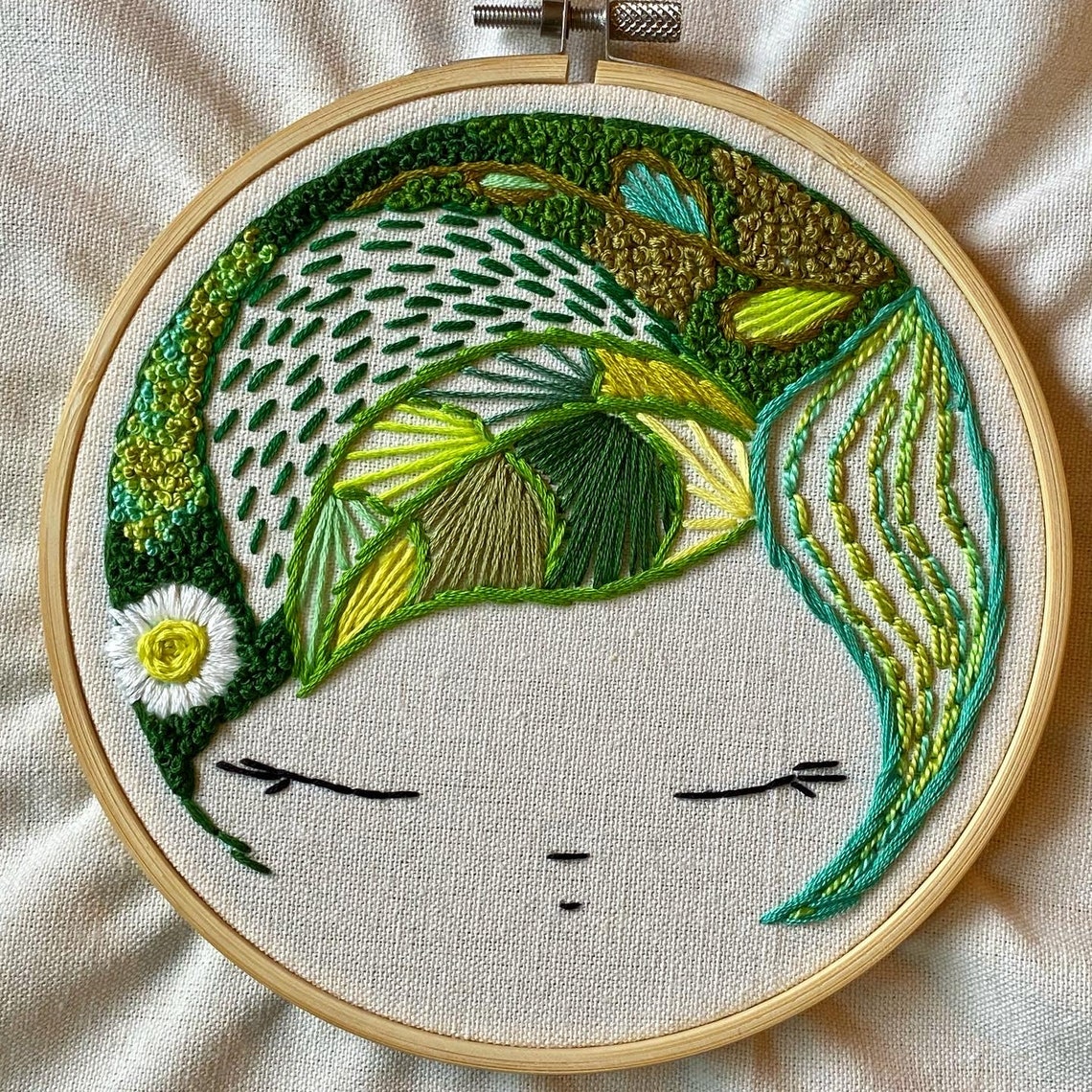 Earth Fairie Embroidery Pattern - Etsy
