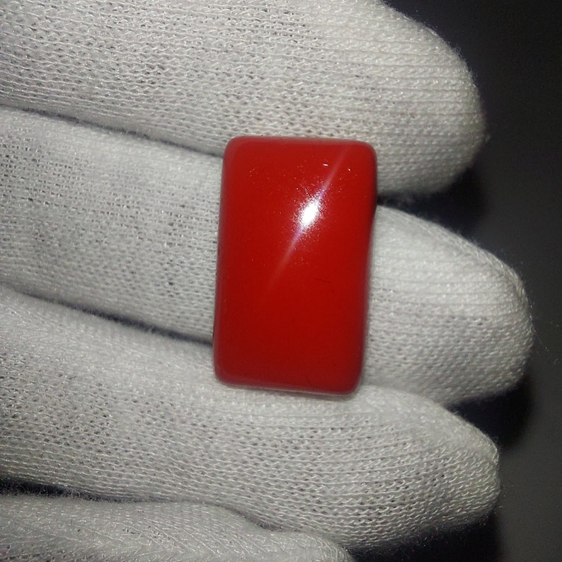AAA Red Coral Gemstone | Natural Moonga Loose Stone for Jewelry - Etsy