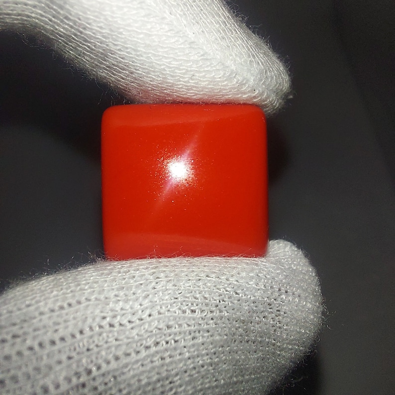 AAA Red Coral Gemstone | Natural Moonga Loose Stone for Jewelry - Etsy