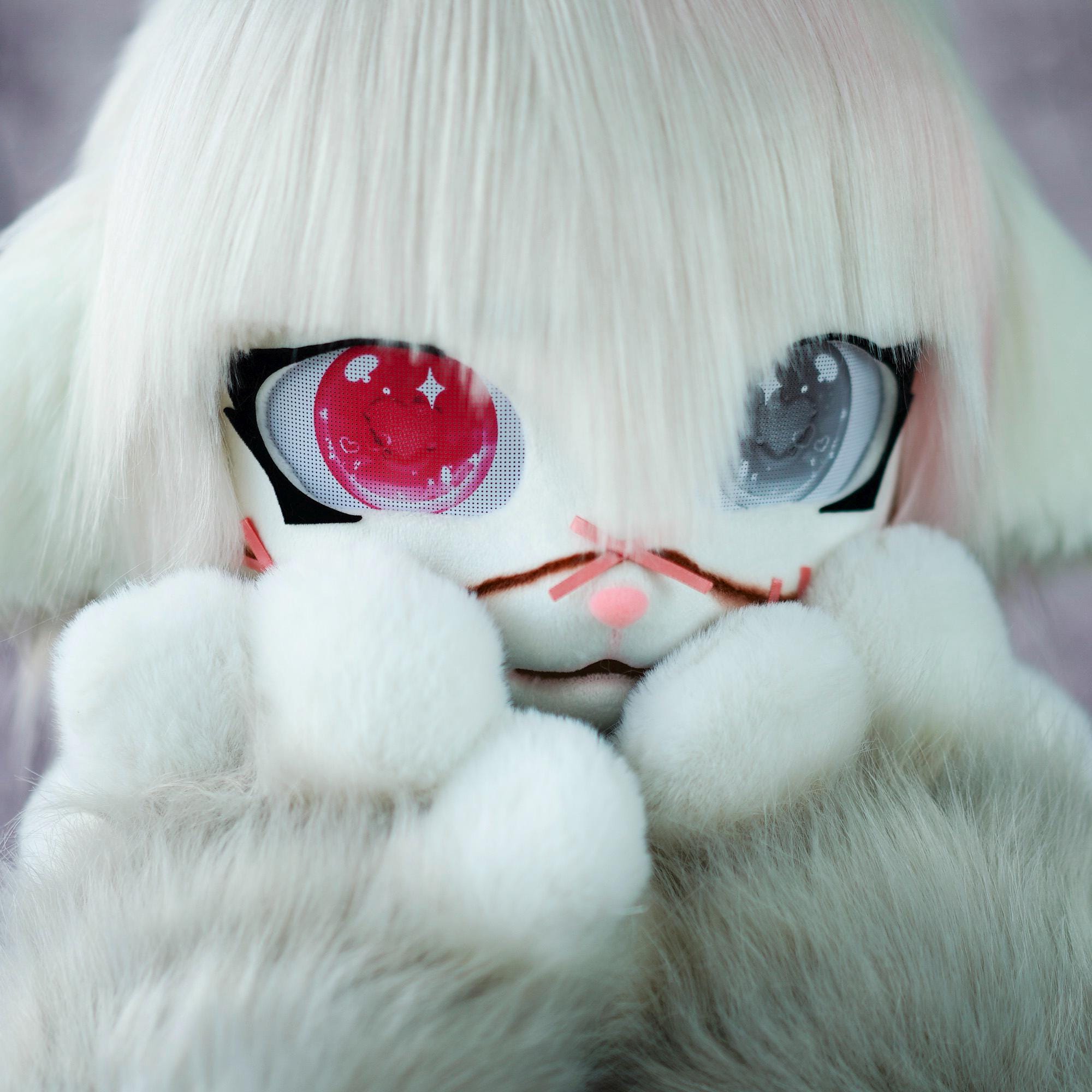 Labyrinth Butterfly Mysterious&darkness Kig Fursuit Furry Head,ghost ...