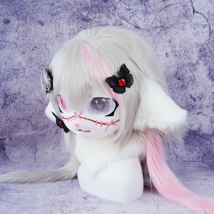 Labyrinth Butterfly Mysterious&darkness Kig Fursuit Furry Head,ghost ...