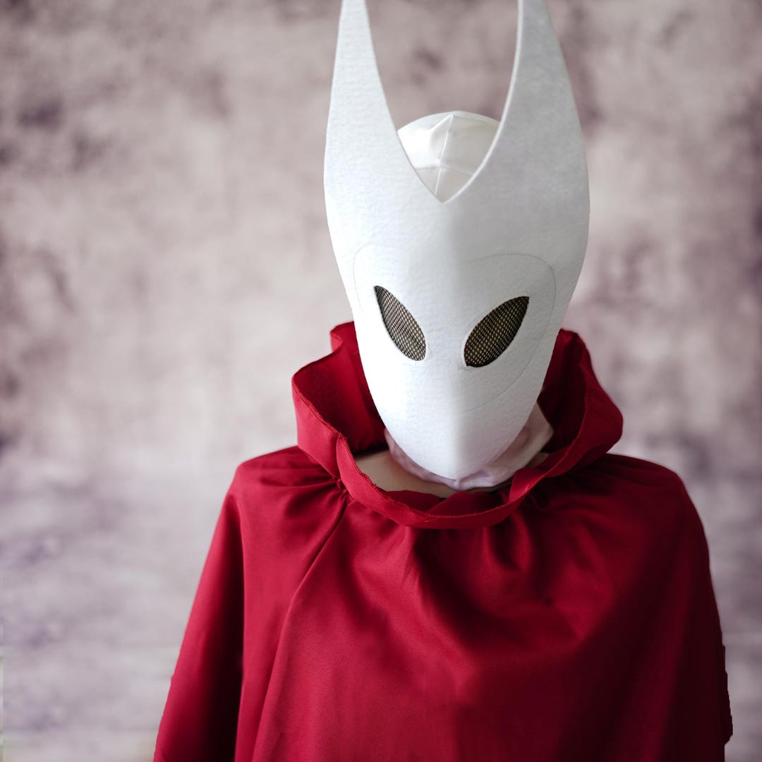 Hornet Cosplay Mask Cape Set, Hollow Knight Cosplay, Cosplay Costume ...