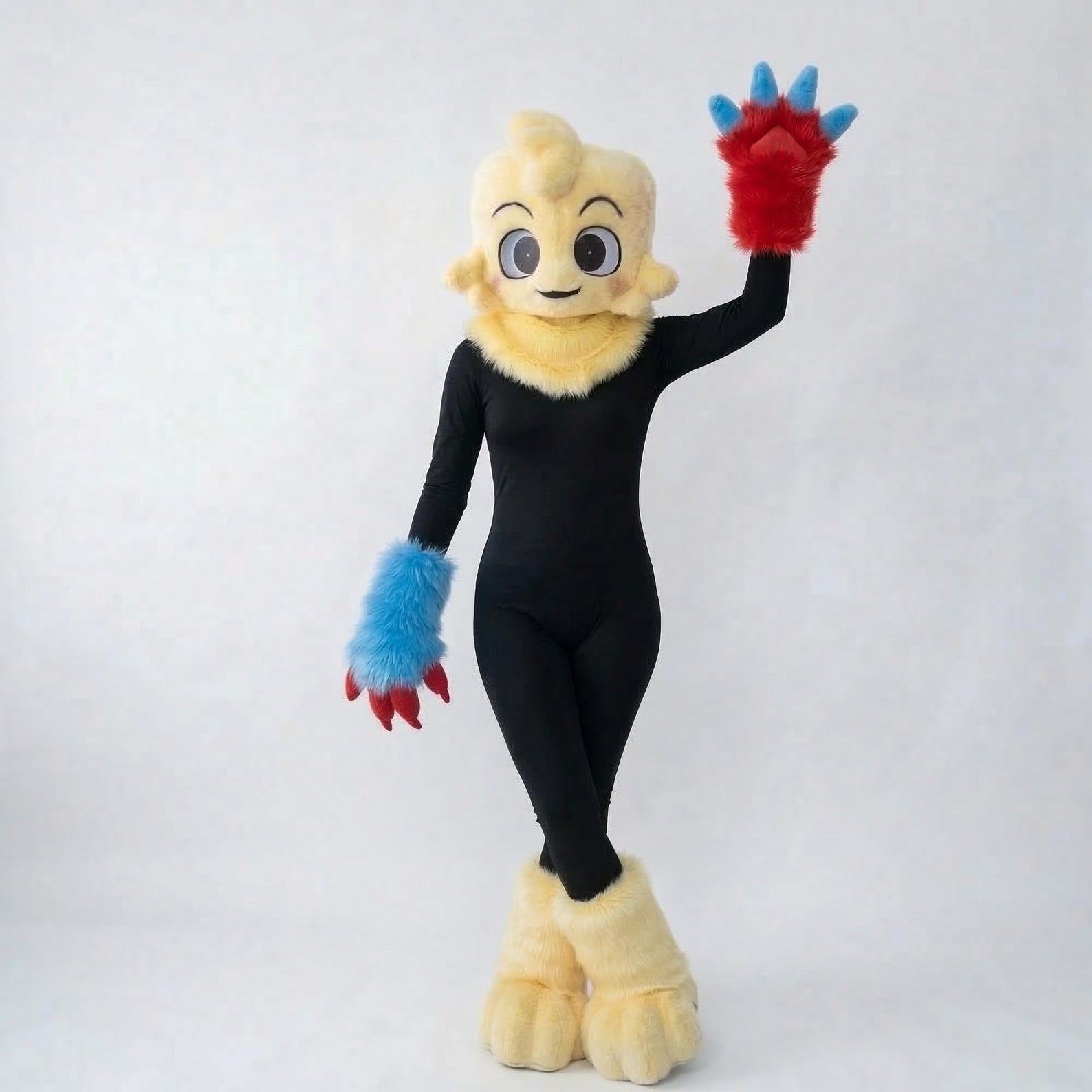 Goob Cosplay Fursuit Partial | Breathable Kigurumi Mask, Paws & Feet ...