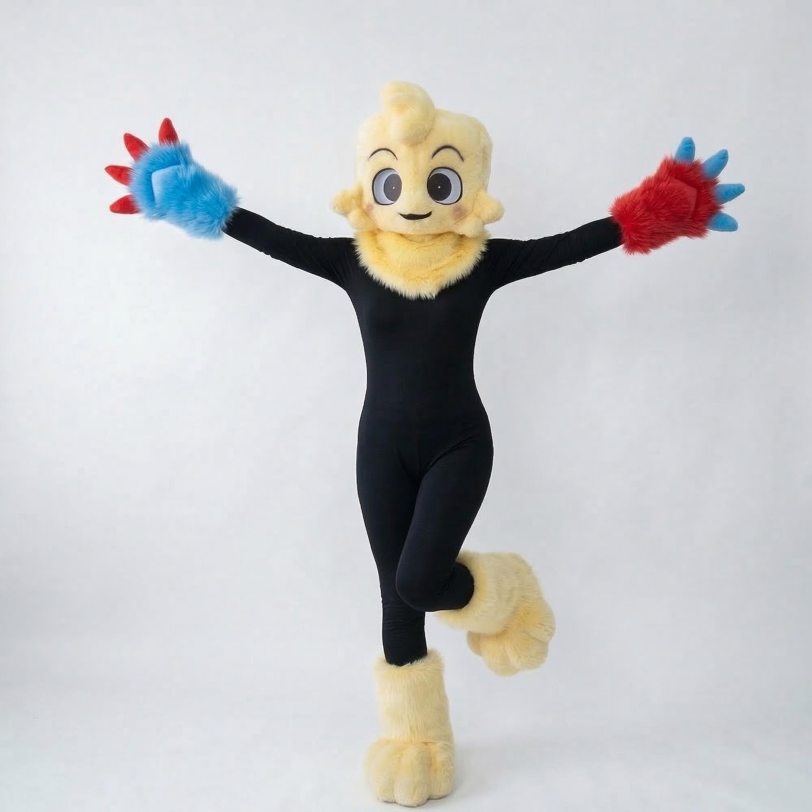 Goob Cosplay Fursuit Partial | Breathable Kigurumi Mask, Paws & Feet ...