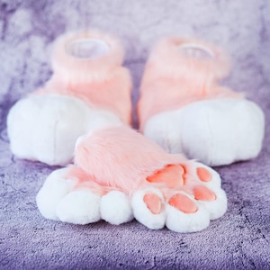 Cosplay Furry Paws, Fursuit Paws Set, Furry Gloves and Shoes for Furry ...