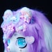 Candy Lavender Bunny Kigurumi Fursuit Furry Head Kig Style,white Bunny ...