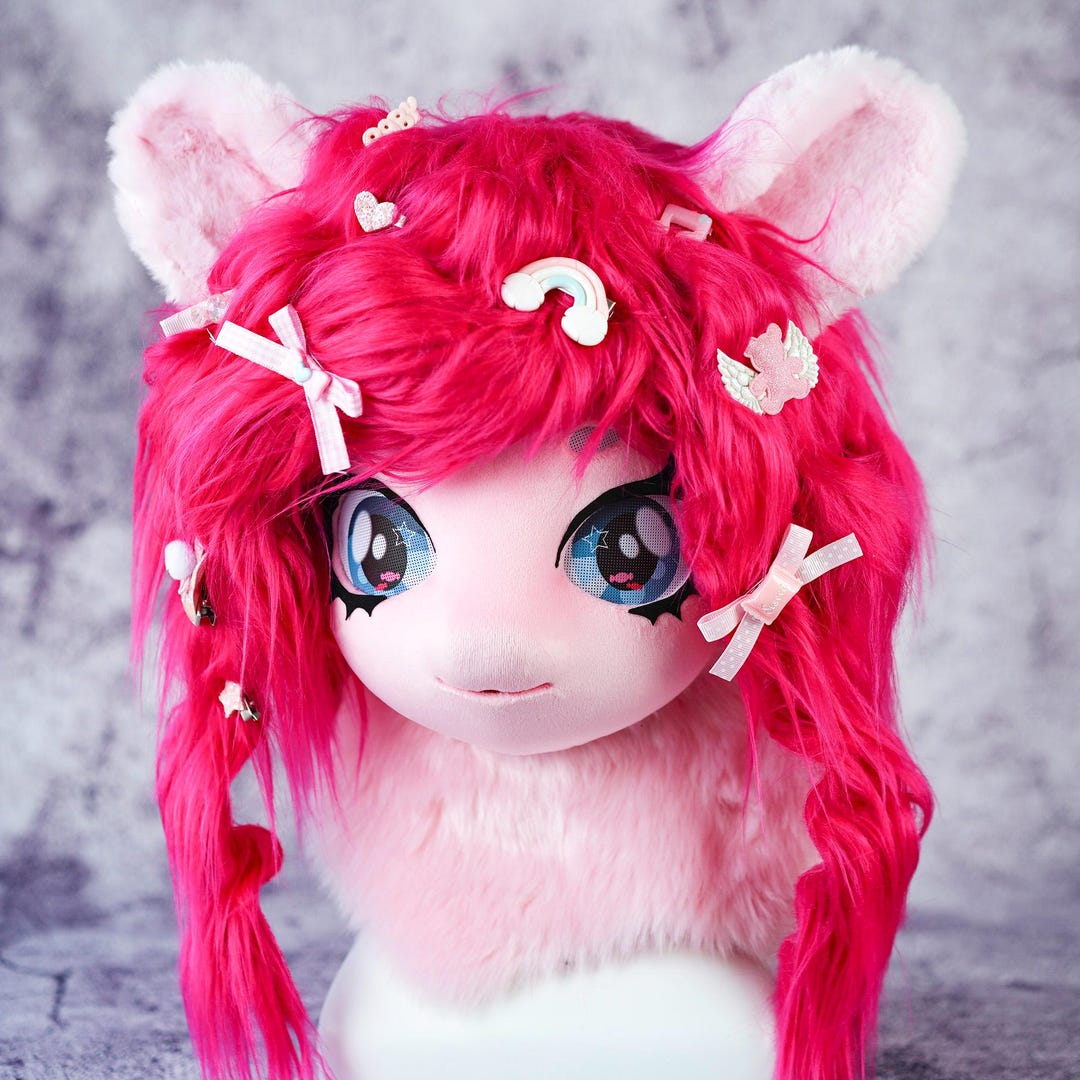 Little Pony Fursuit Head, Mlp Cosplay, Anime Cosplay Costume, Fursuit ...