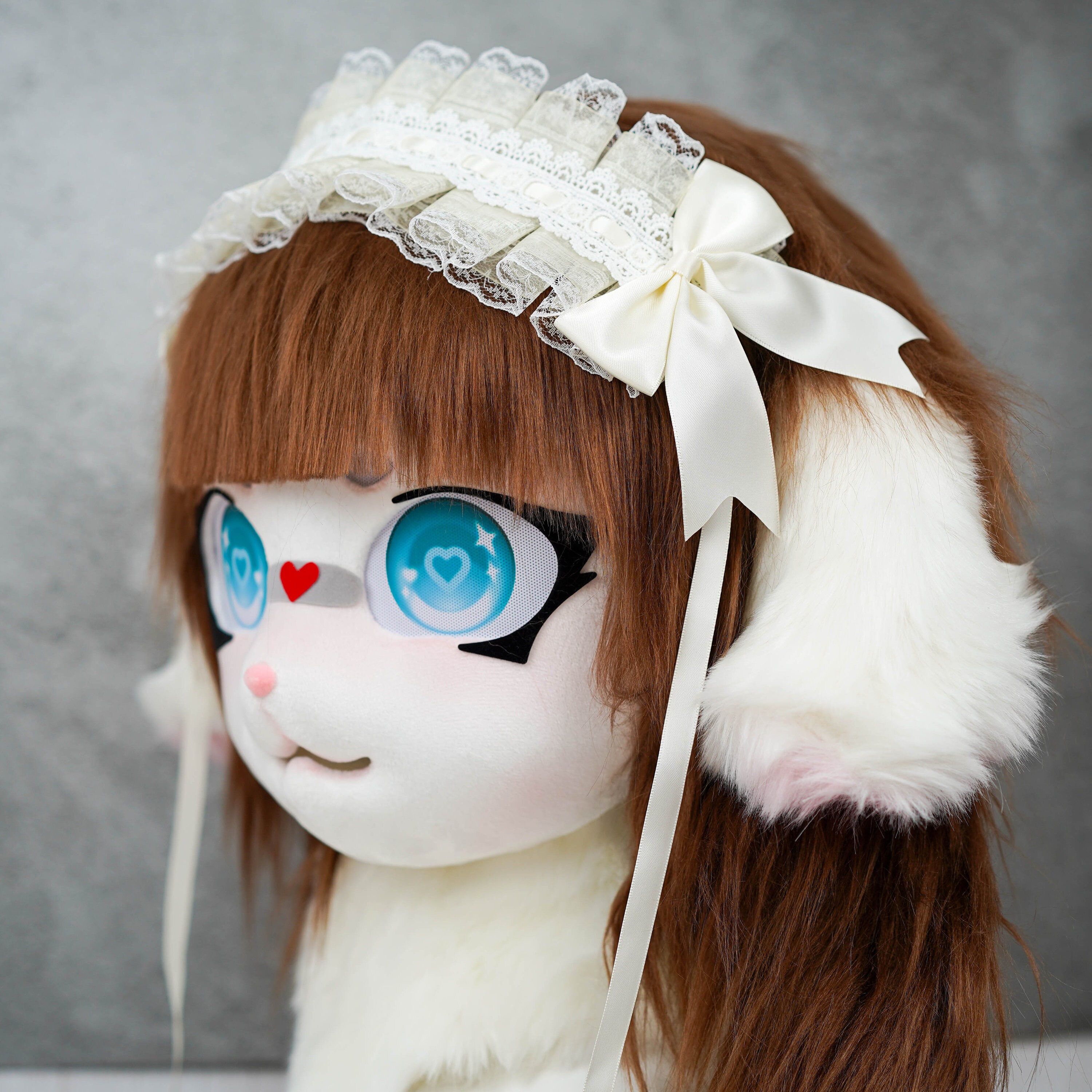 Handmade Fursuit Cosplay Mask Head, Cat Furry Mask, Kig Cat Mask Head ...
