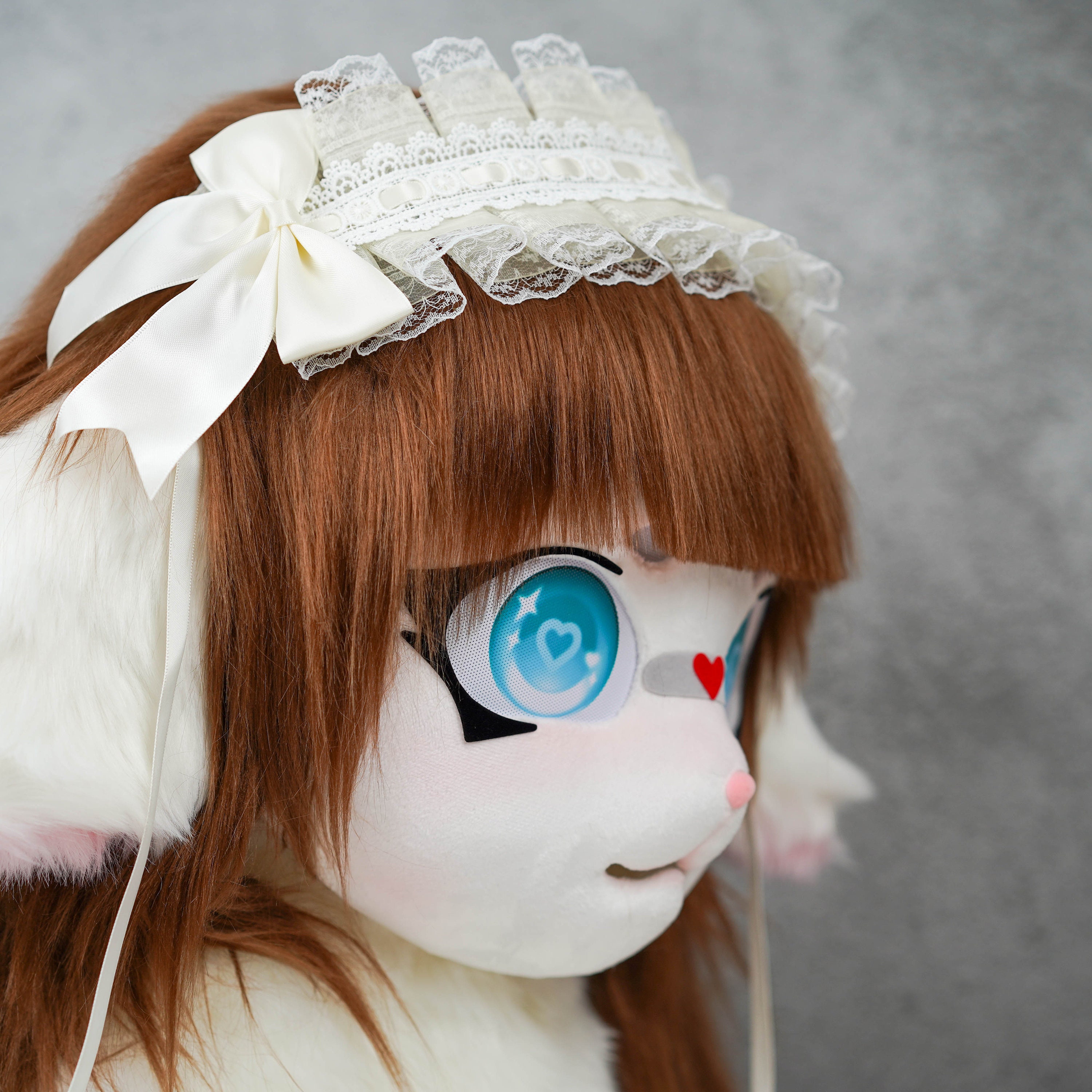 Handmade Fursuit Cosplay Mask Head, Cat Furry Mask, Kig Cat Mask Head ...