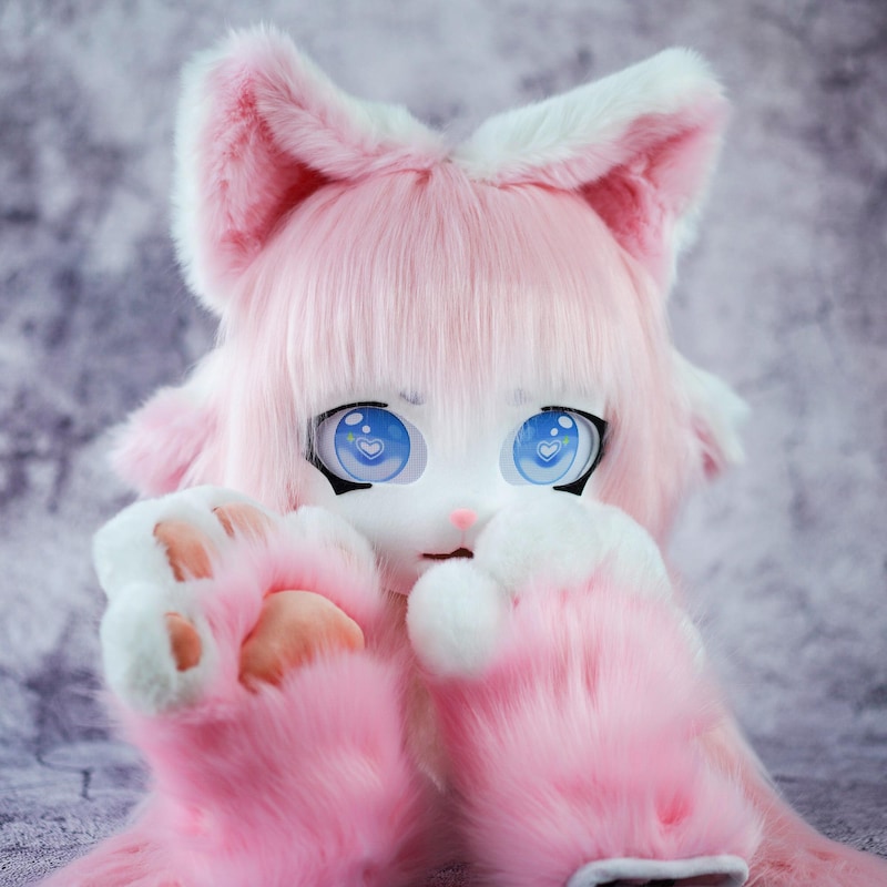 Cat Mask Anime White - Etsy