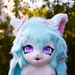 Kig Fursuit Head Cat Furry Head With Lolita Clips, Kig Kemono Fursuit ...