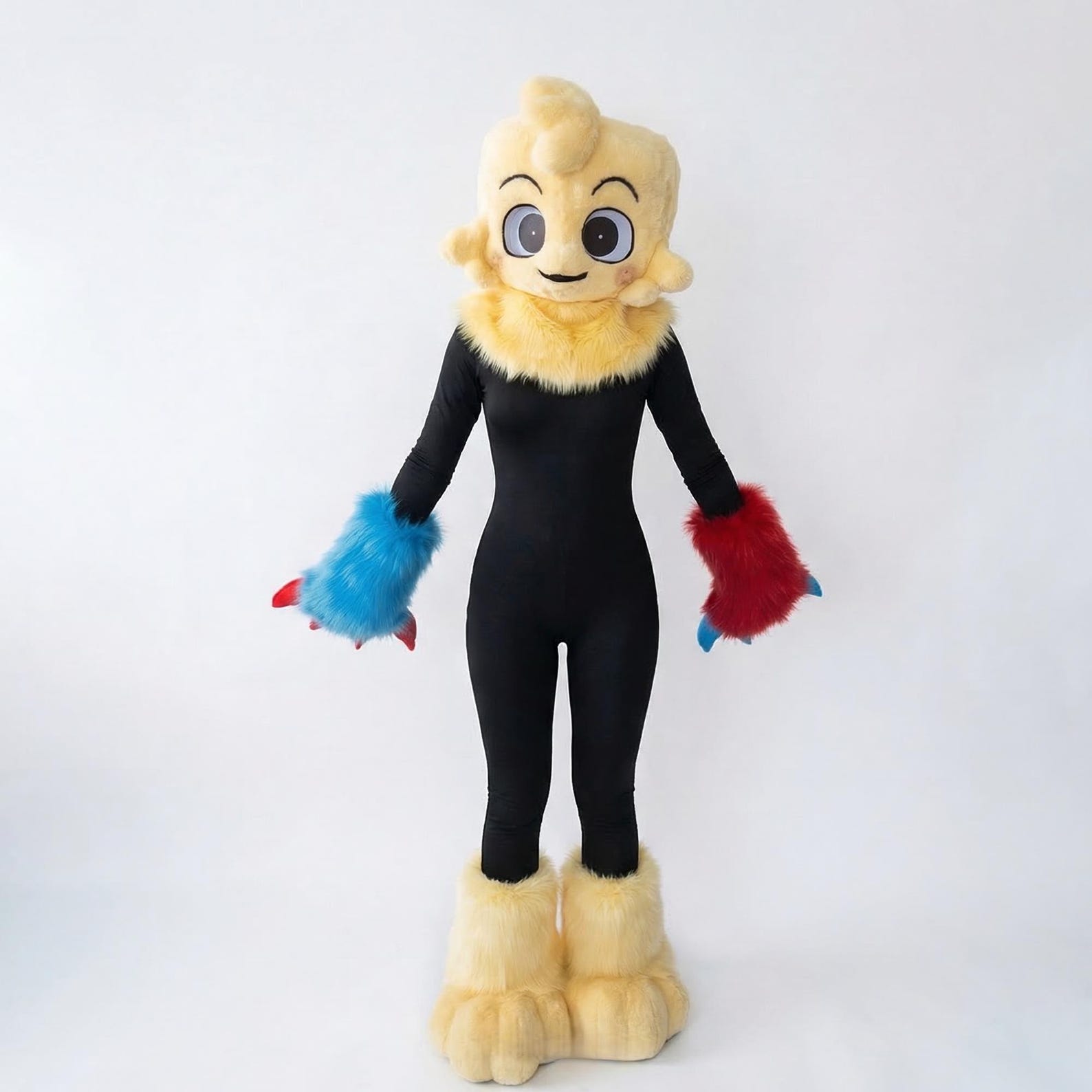 Goob Cosplay Fursuit Partial | Breathable Kigurumi Mask, Paws & Feet ...