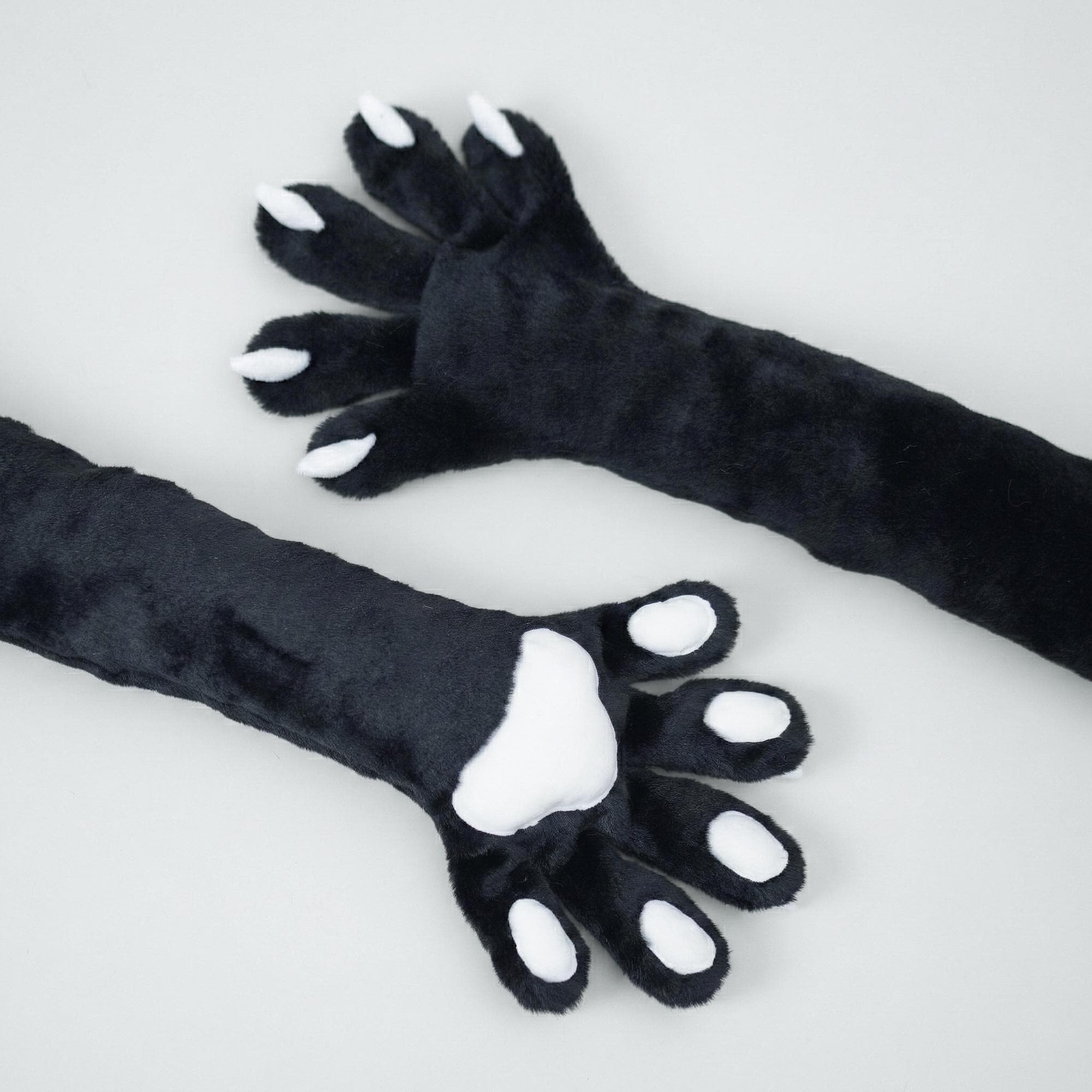Slim Fursuit Paws | Cosplay Paw With Slimming Fit | Long Arm Faux Fur ...