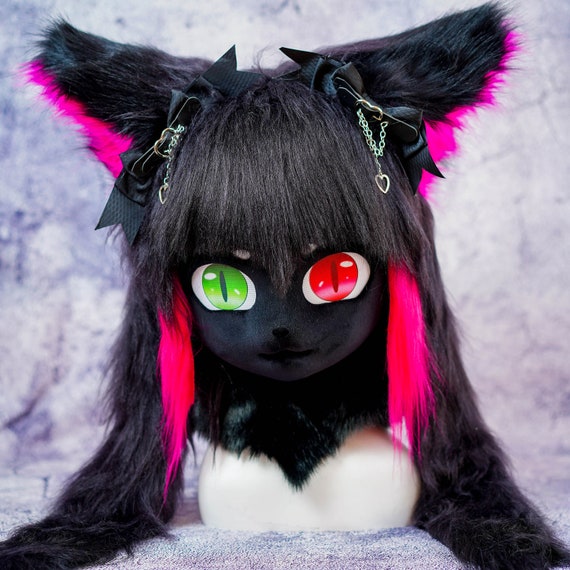 Cat Head Mask Furry