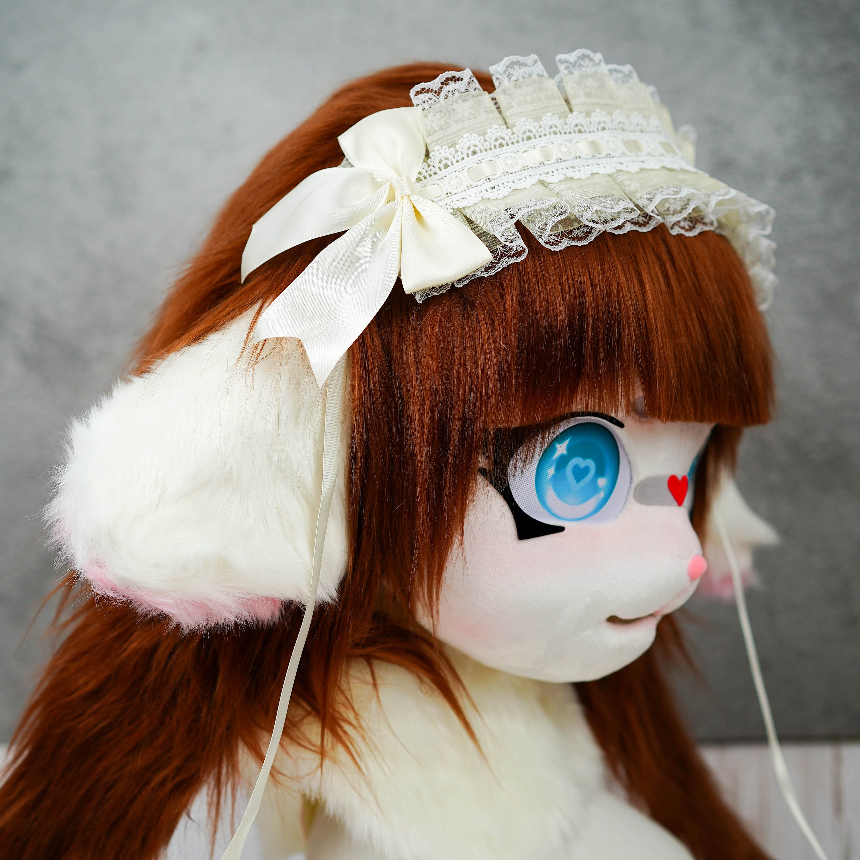 Handmade Fursuit Cosplay Mask Head, Cat Furry Mask, Kig Cat Mask Head ...