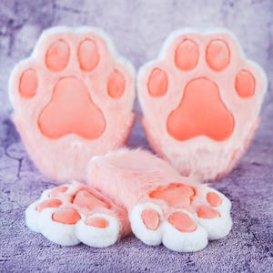Cosplay Furry Paws, Fursuit Paws Set, Furry Gloves and Shoes for Furry ...