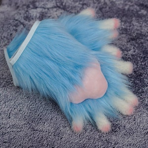 Anthro Furry Cat Paws,custom Fursuit Handpaws , Paw Gloves-5 Finger ...