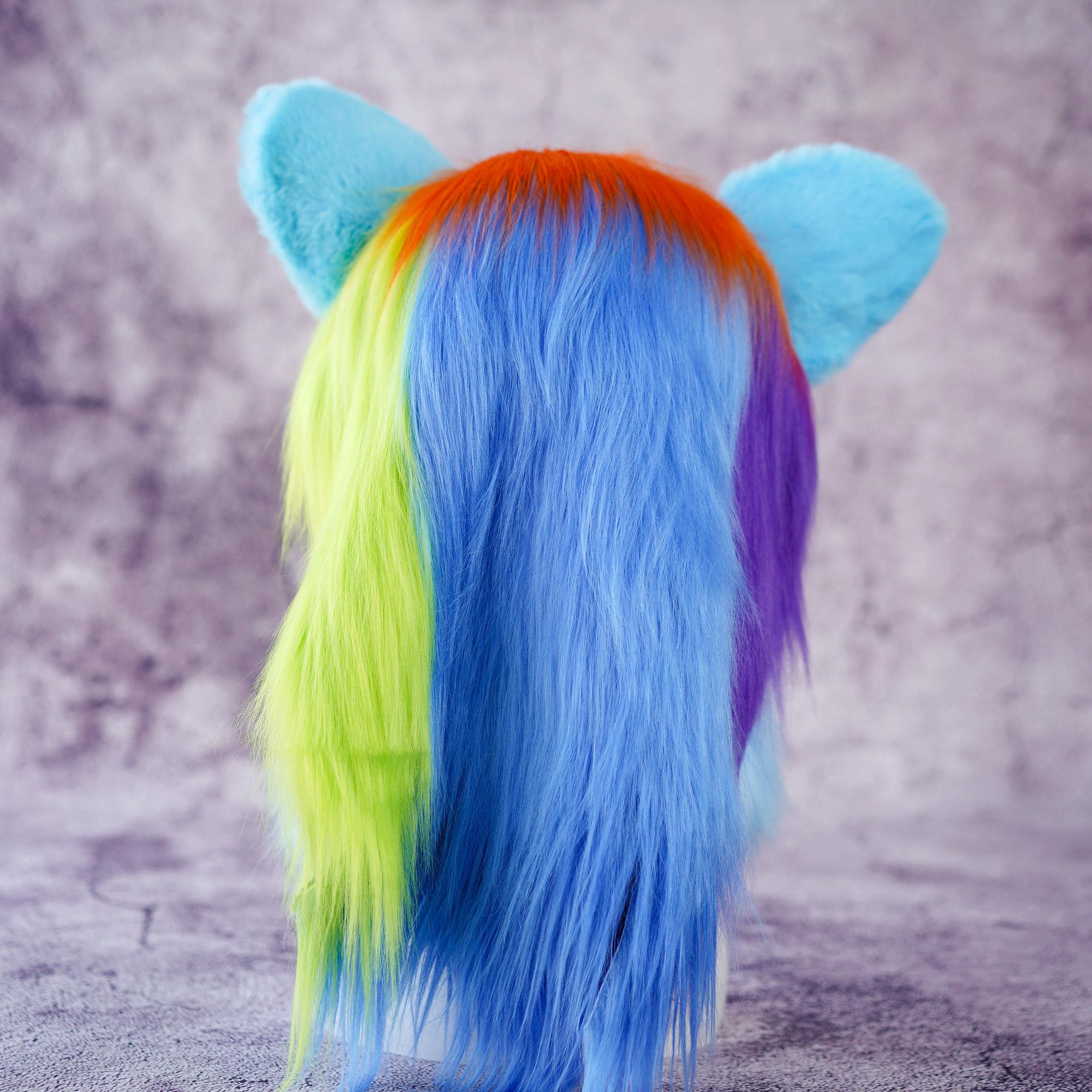 Little Pony Cosplay Mask, Halloween Fursuit Head, Seasonal Anime ...