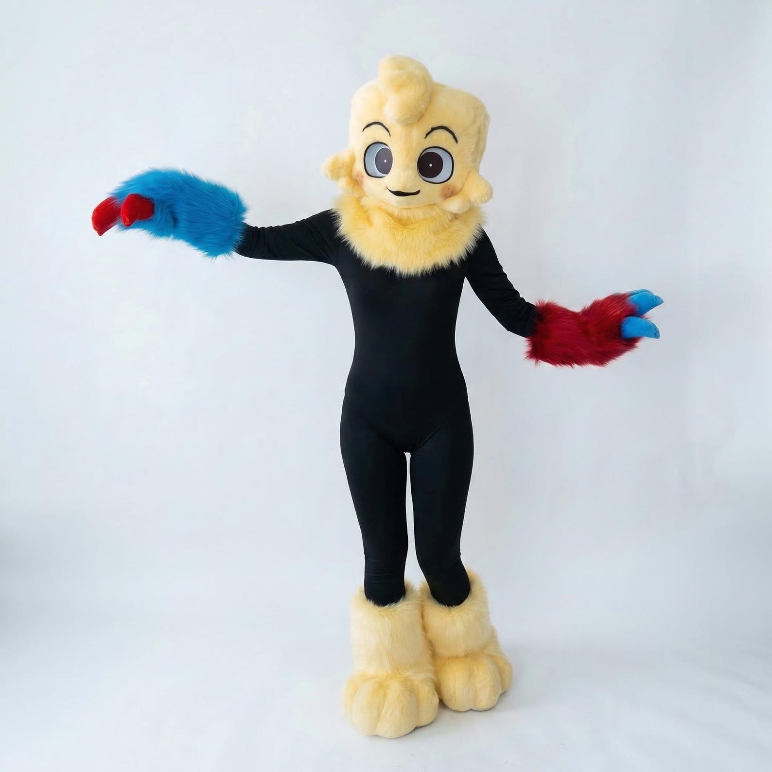 Goob Cosplay Fursuit Partial | Breathable Kigurumi Mask, Paws & Feet ...