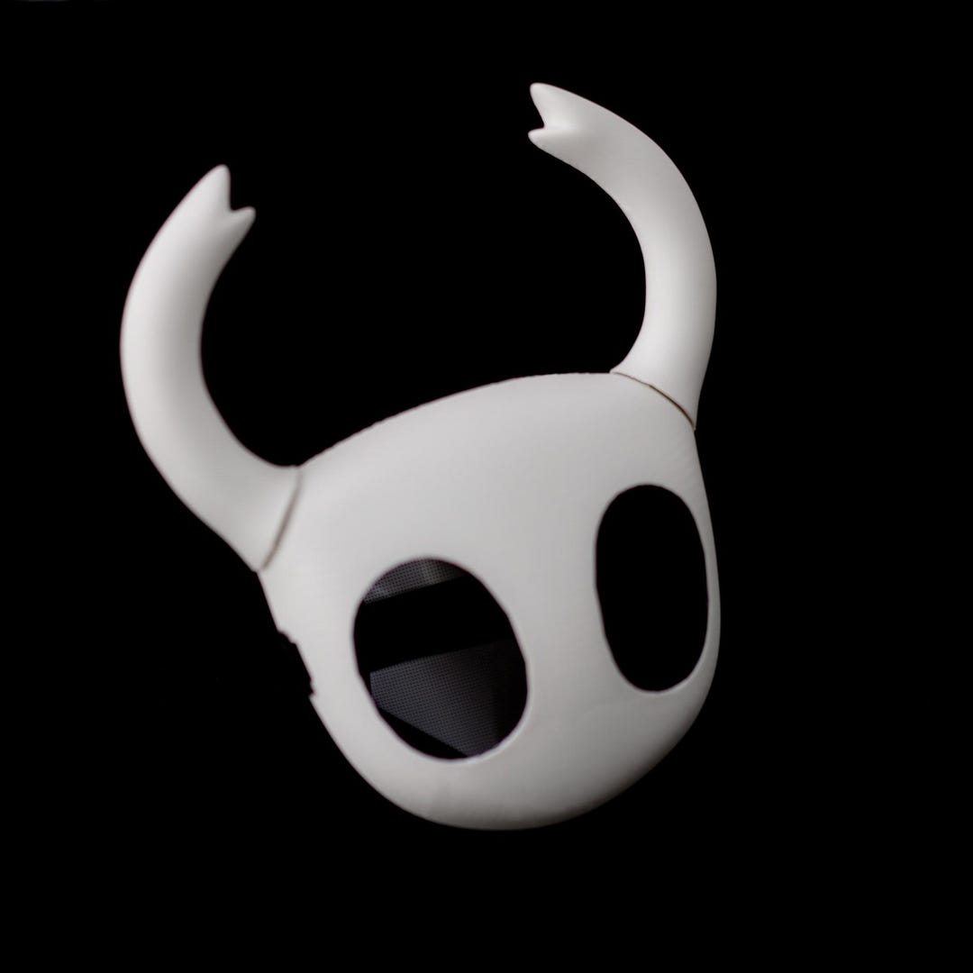 Hollow Knight Mask, the Knight Cosplay Helmet, Handmade Indie Game Prop ...
