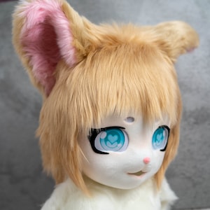 Kig Fursuit Mask Head, Kig Kemono Mask,lolita Kig Fursiut Head,relic ...