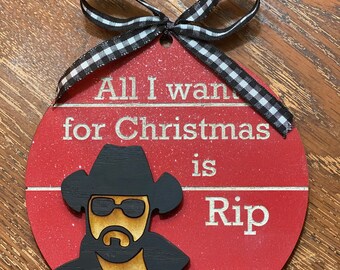 Yellowstone Rip Ornament - Etsy