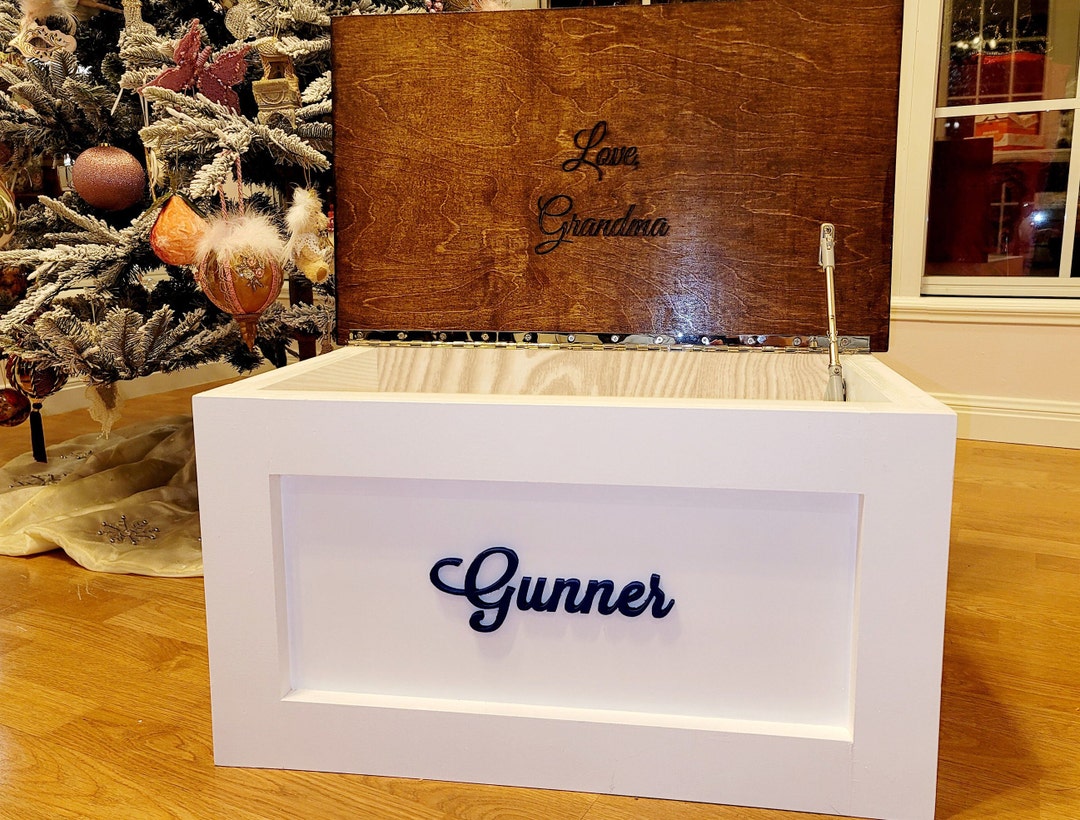 Personalized Shaker Toy Box: Cabinet Grade Farmhouse Style - Etsy