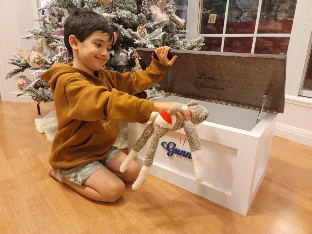 Free Shipping. Toy Box Shaker Farmhouse Style / Toy Chest ...