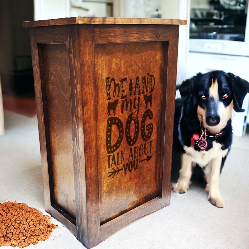 Dog Food Storage - Etsy