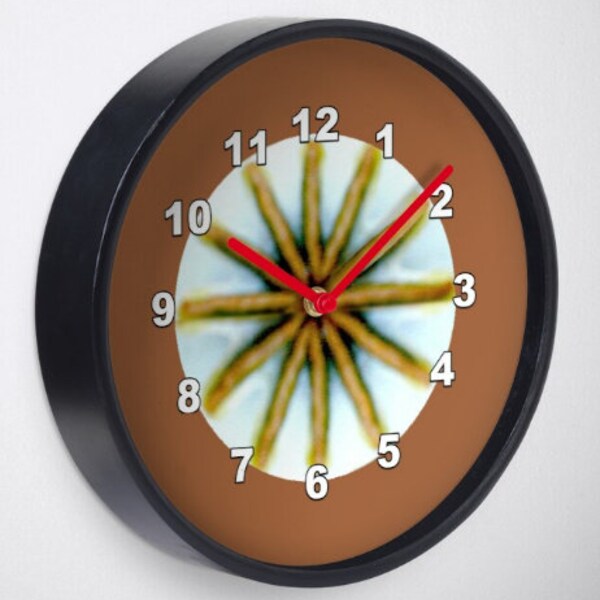Poppy Wall Clock - Etsy