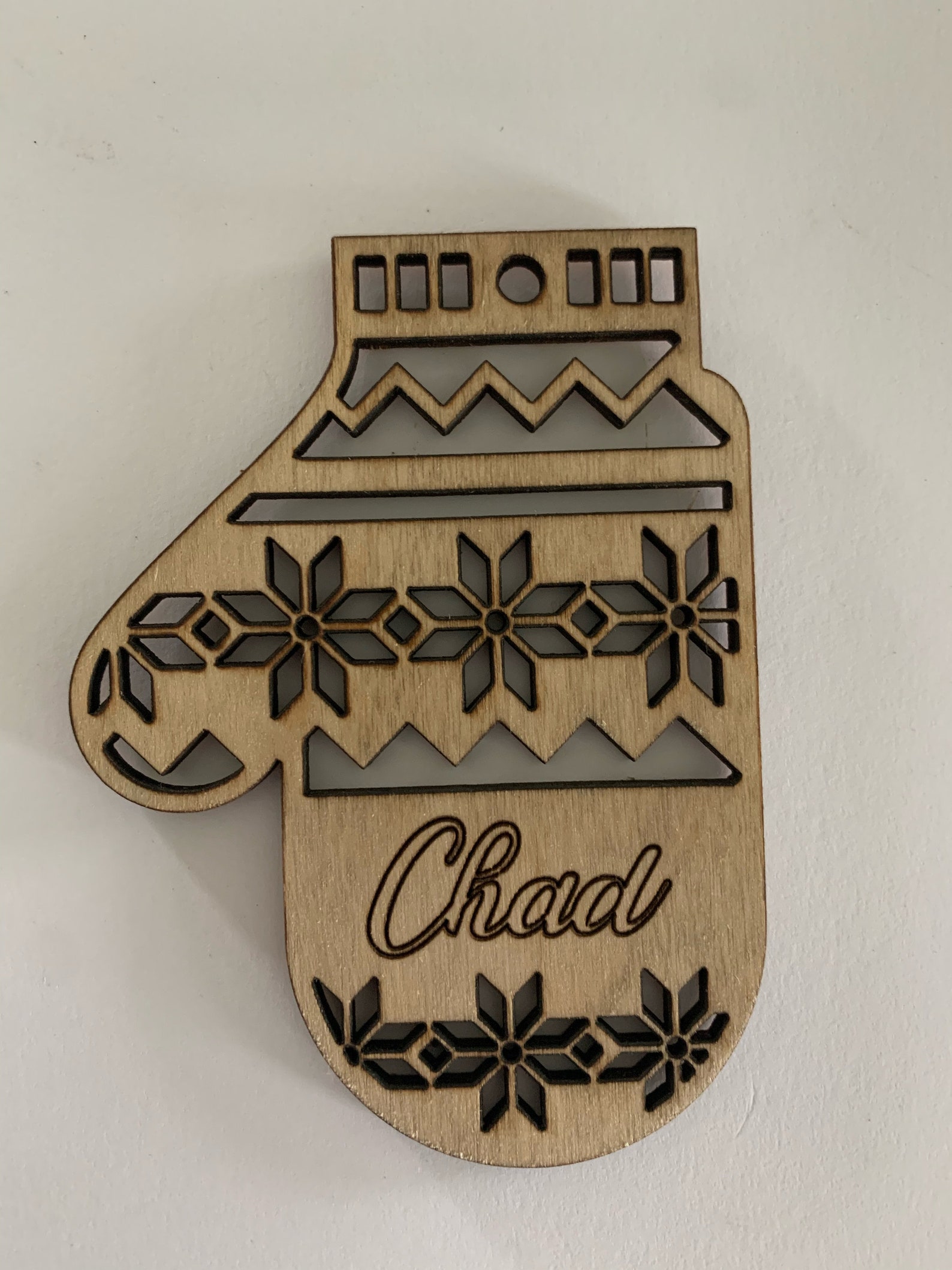 Personalized Mitten Ornament Mitten Tree Ornament Name | Etsy Canada