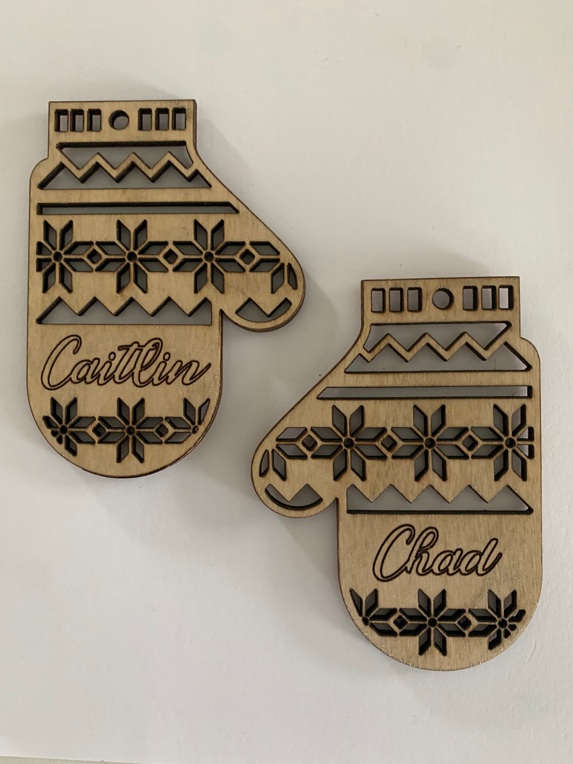 Personalized Mitten Ornament Mitten Tree Ornament Name - Etsy Canada