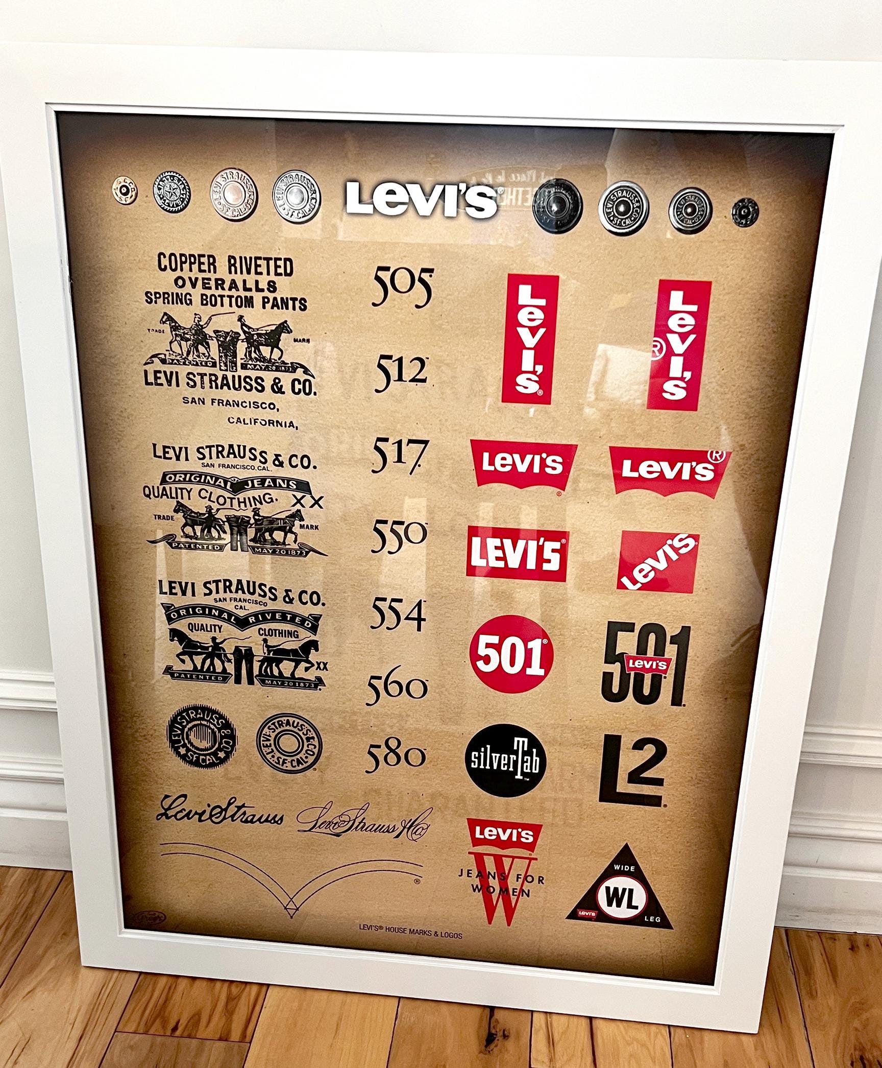 Levi's Pop Art Poster 22 Levi's Pop Art Poster 22