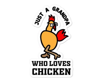 Chicken Grandpa | Etsy