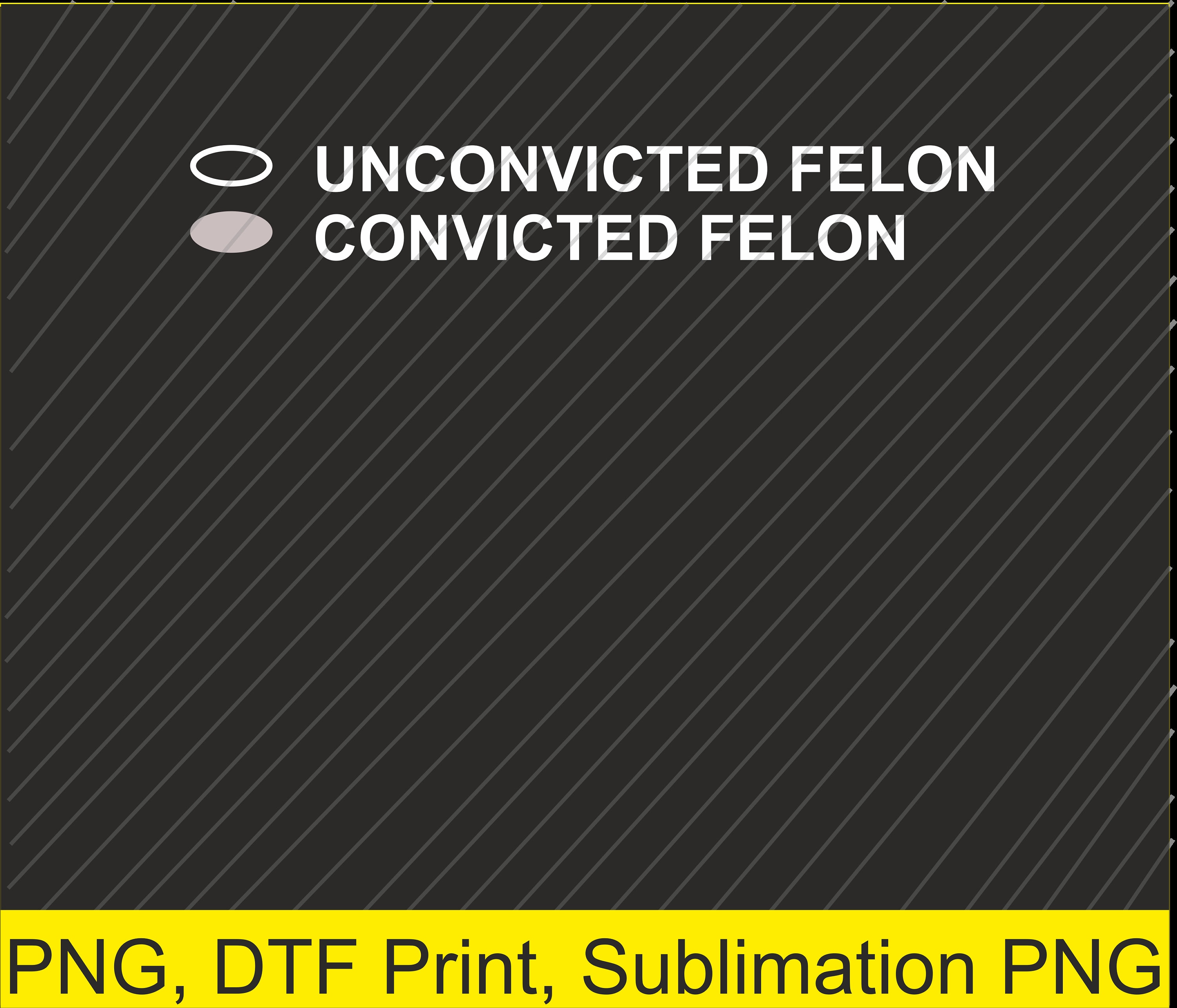 Unconvicted Felon Vs Convicted Felon Ballot Paper PNG Digital Download ...
