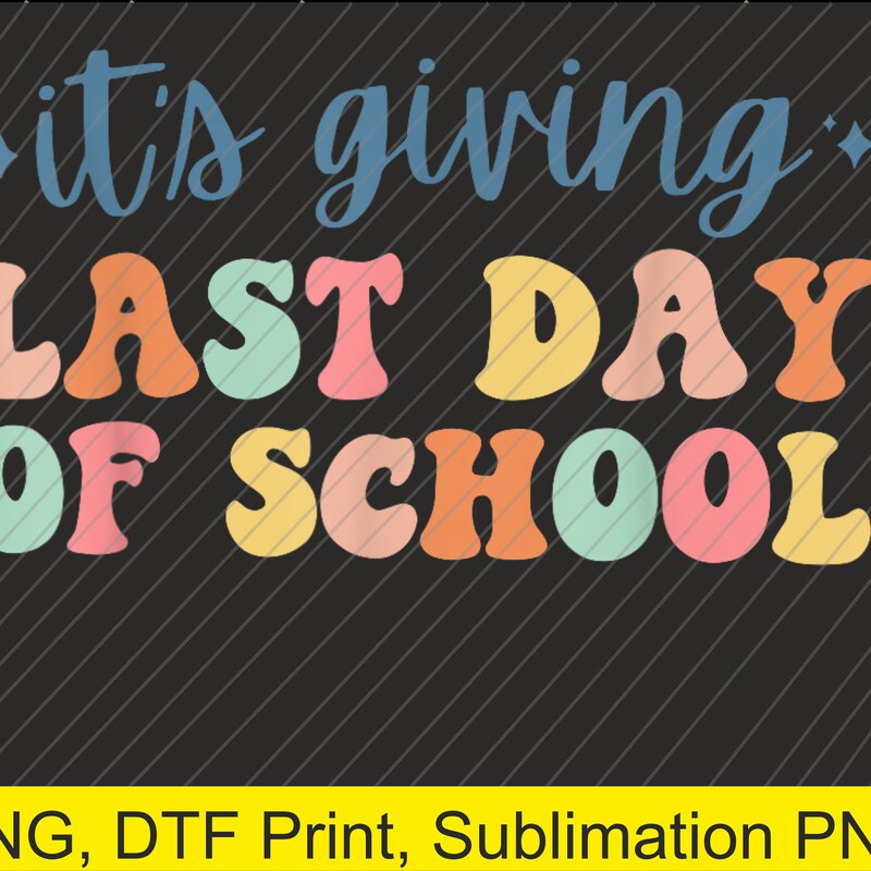 Last Day of School - Etsy