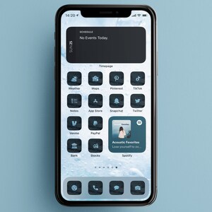 70 Premium IOS 14 Icons Pack Winter Ice Custom Iphone - Etsy