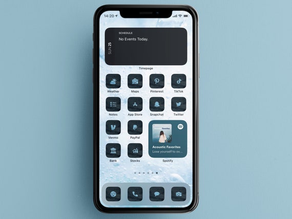 70 Premium IOS 14 Icons Pack Winter Ice Custom Iphone - Etsy