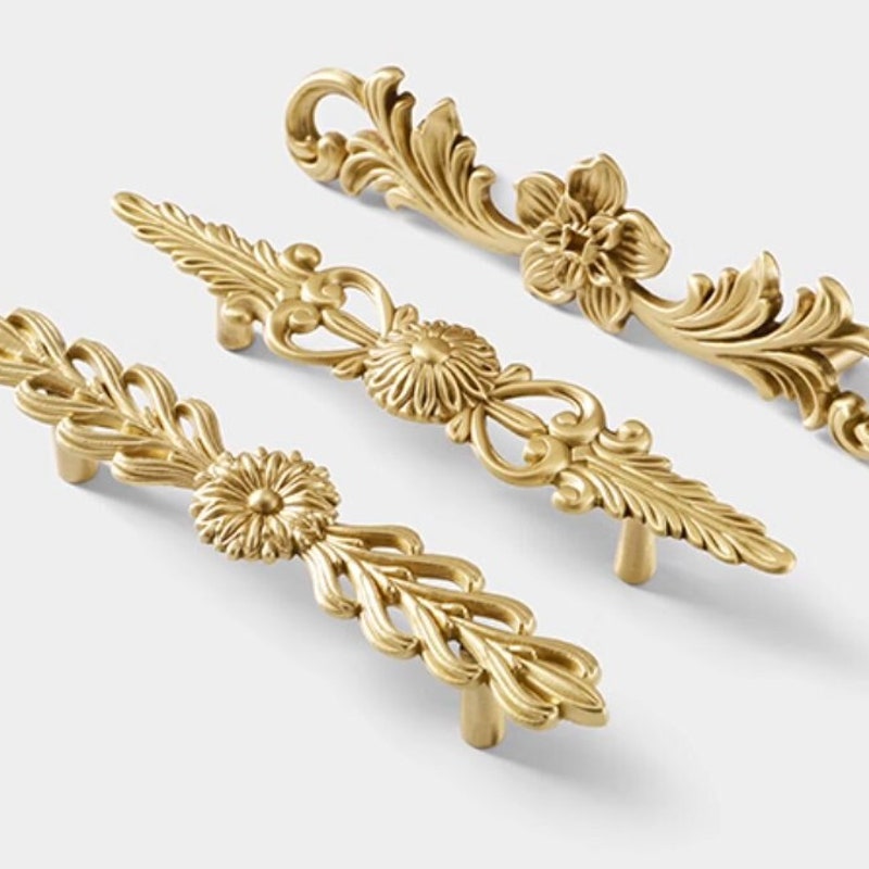 Gold Drawer Pull - Etsy