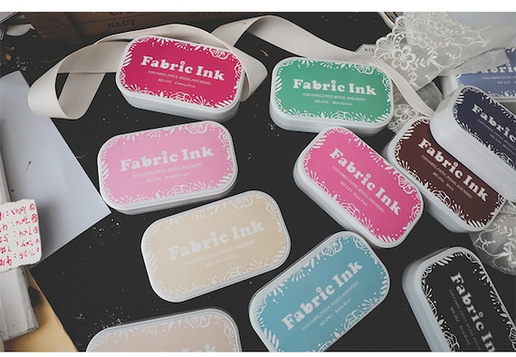 Papercraft rubber stamp ink pad Ink pad fabric ink pad oil based ink ...