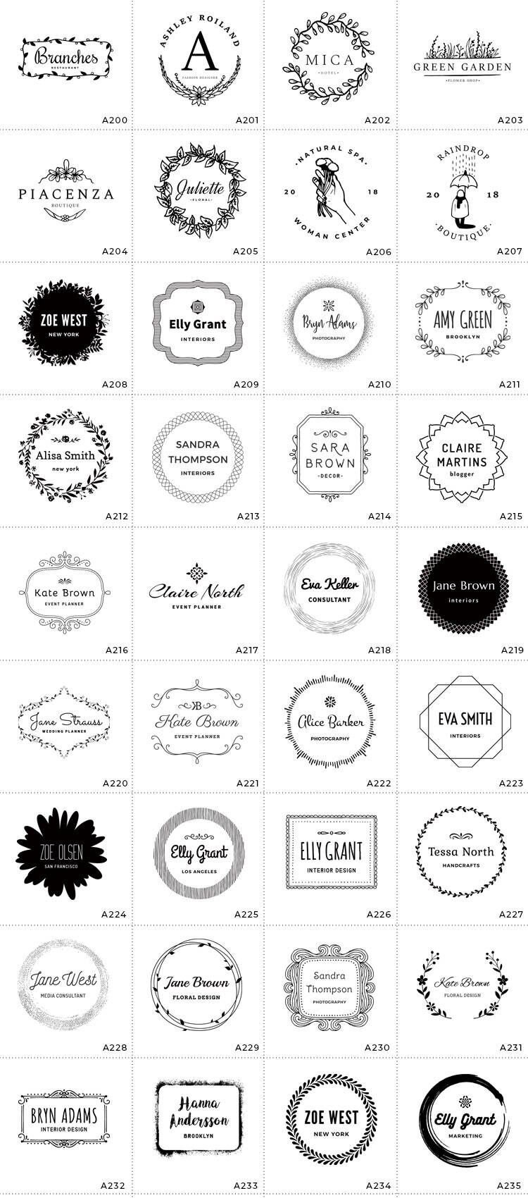 Custom Logo Stamp Acrylic Rubber Stamp Custom Business - Etsy Australia